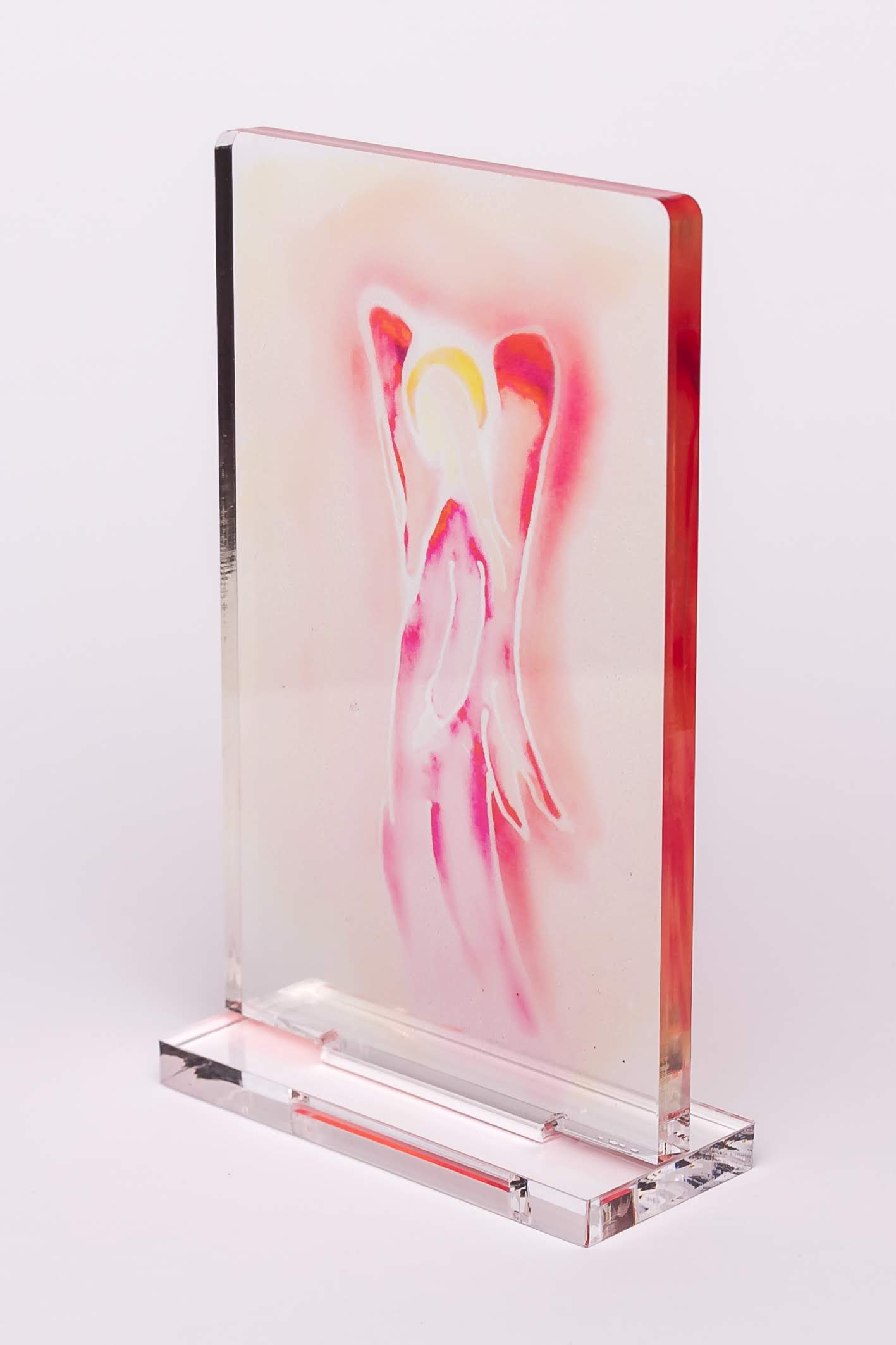 Engel-Aufsteller & Plexiglas
