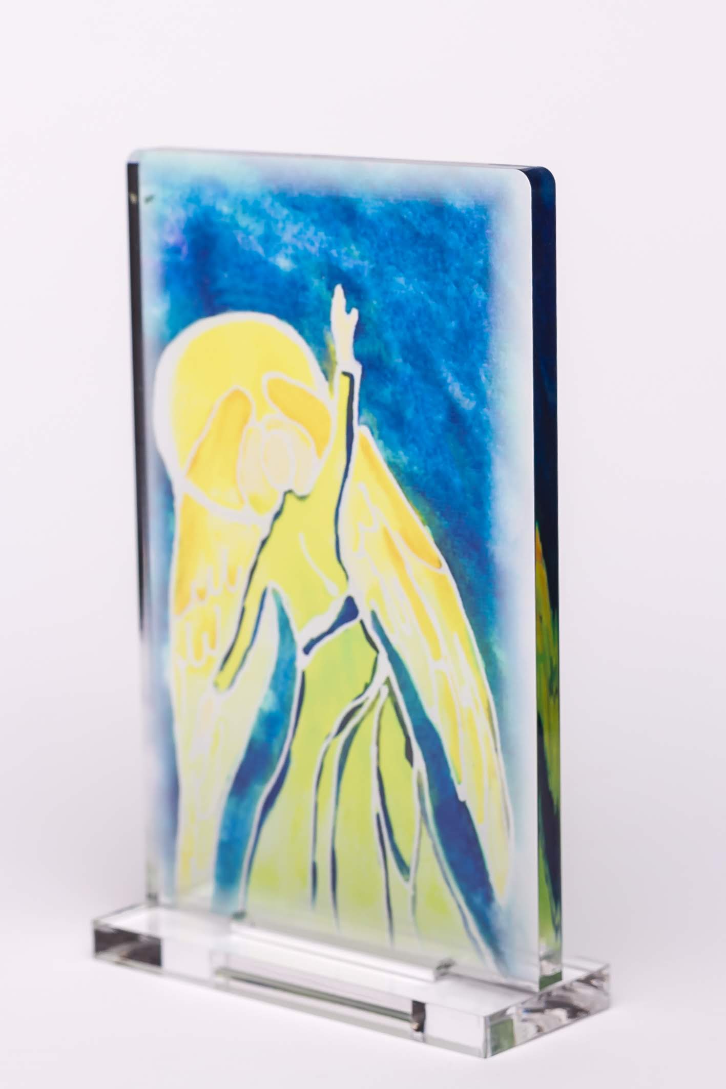 Engel-Aufsteller & Plexiglas