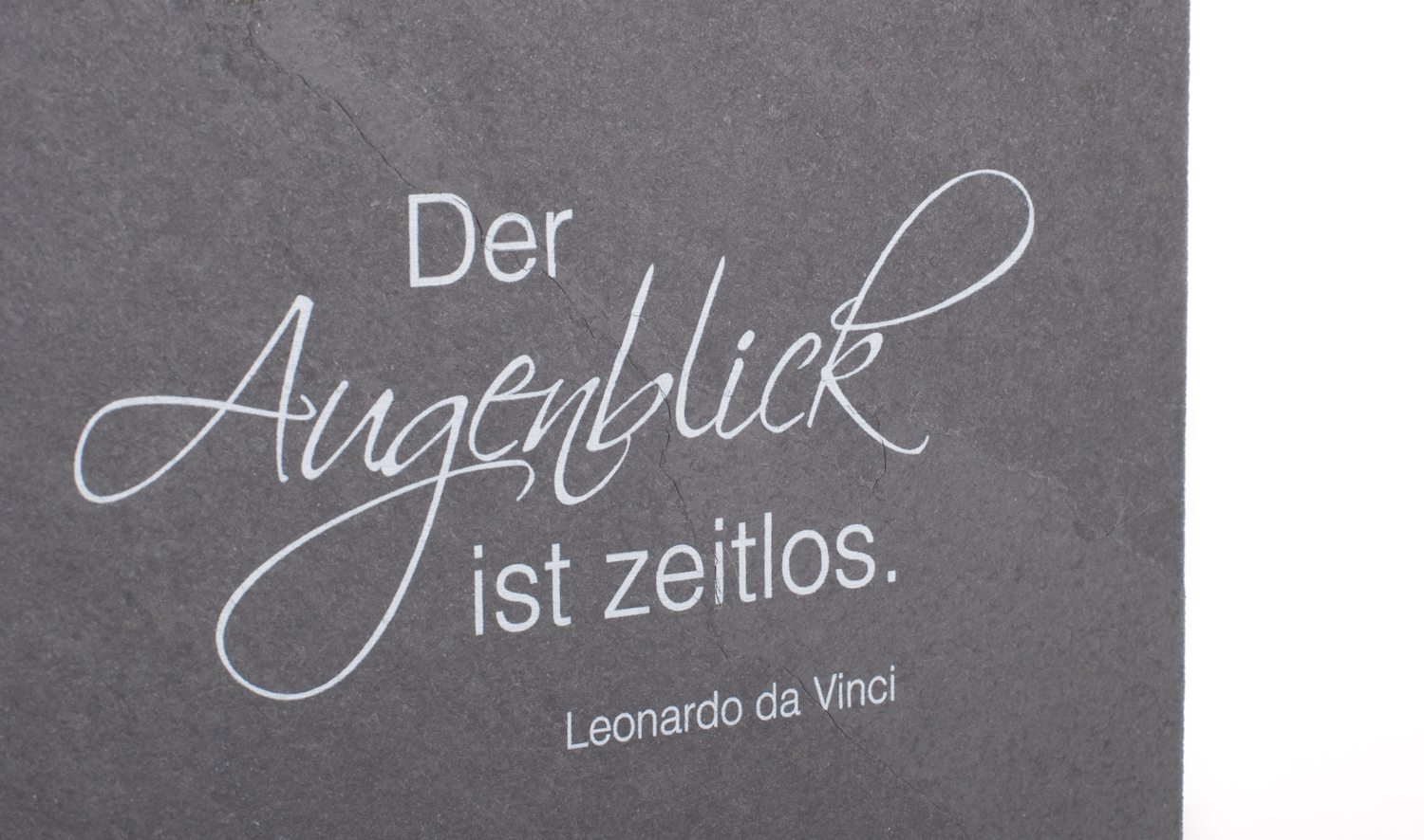 Wanduhr - Der Augenblick ist zeitlos